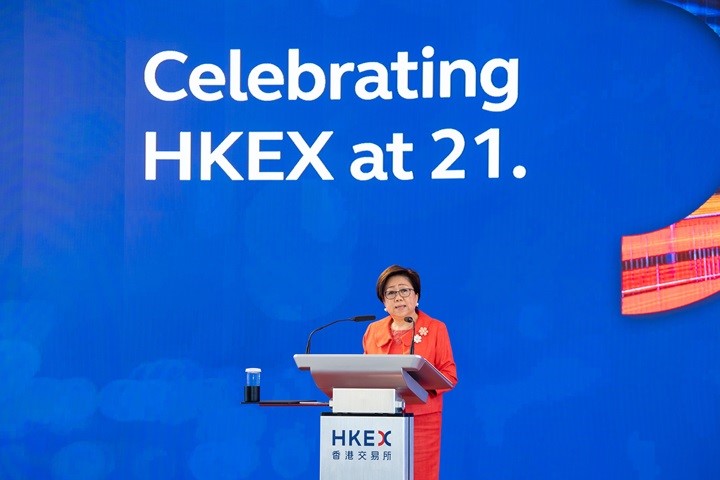 HKEX celebrates 21st anniversary InnovationHongKong